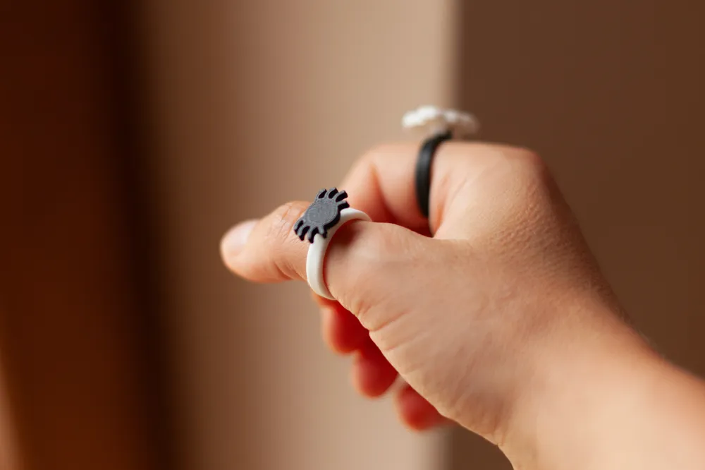 Parametric Halloween Rings for kids and adults - Free 3D Print Model ...