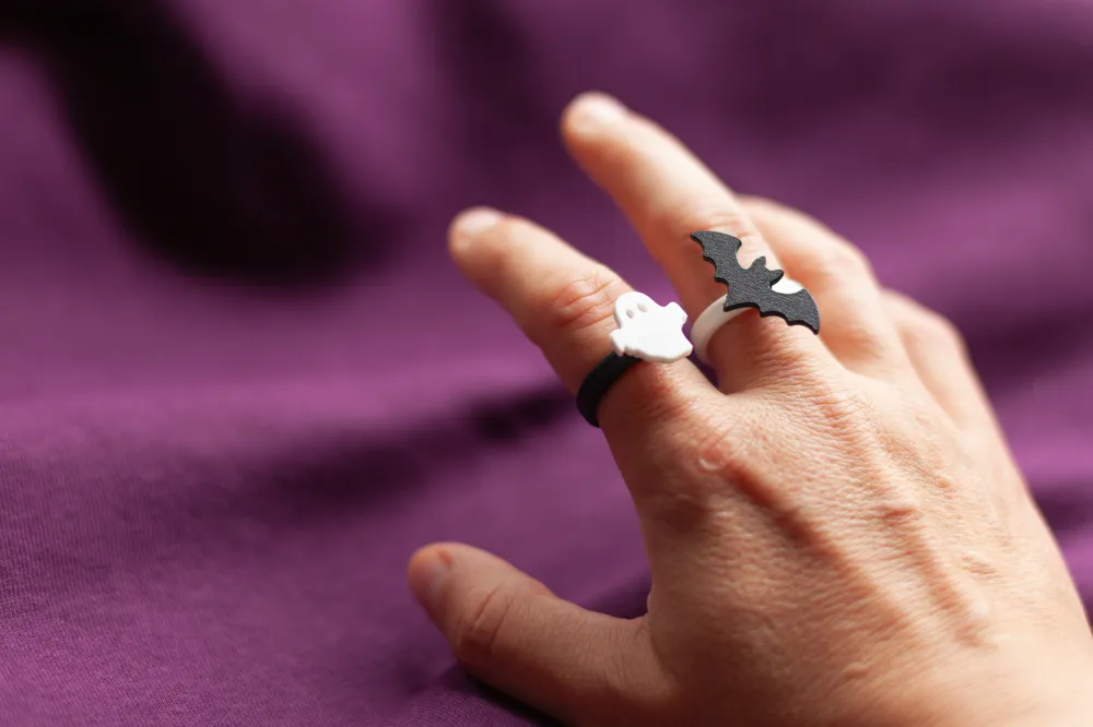 Parametric Halloween Rings for kids and adults - Free 3D Print Model ...