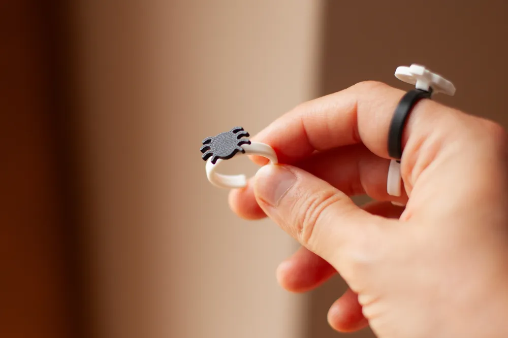 Parametric Halloween Rings for kids and adults - Free 3D Print Model ...