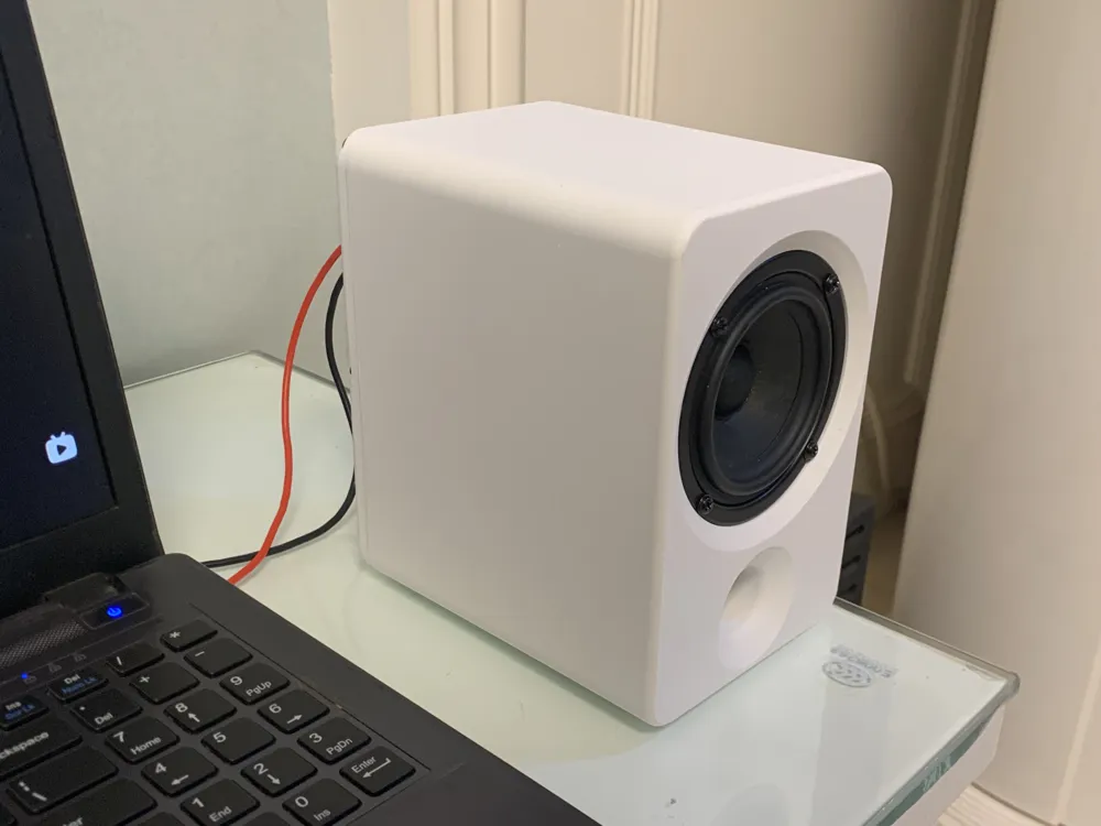 3D Printed HIFI Speaker (3-inch Full-Range Speaker) - Free 3D Print ...