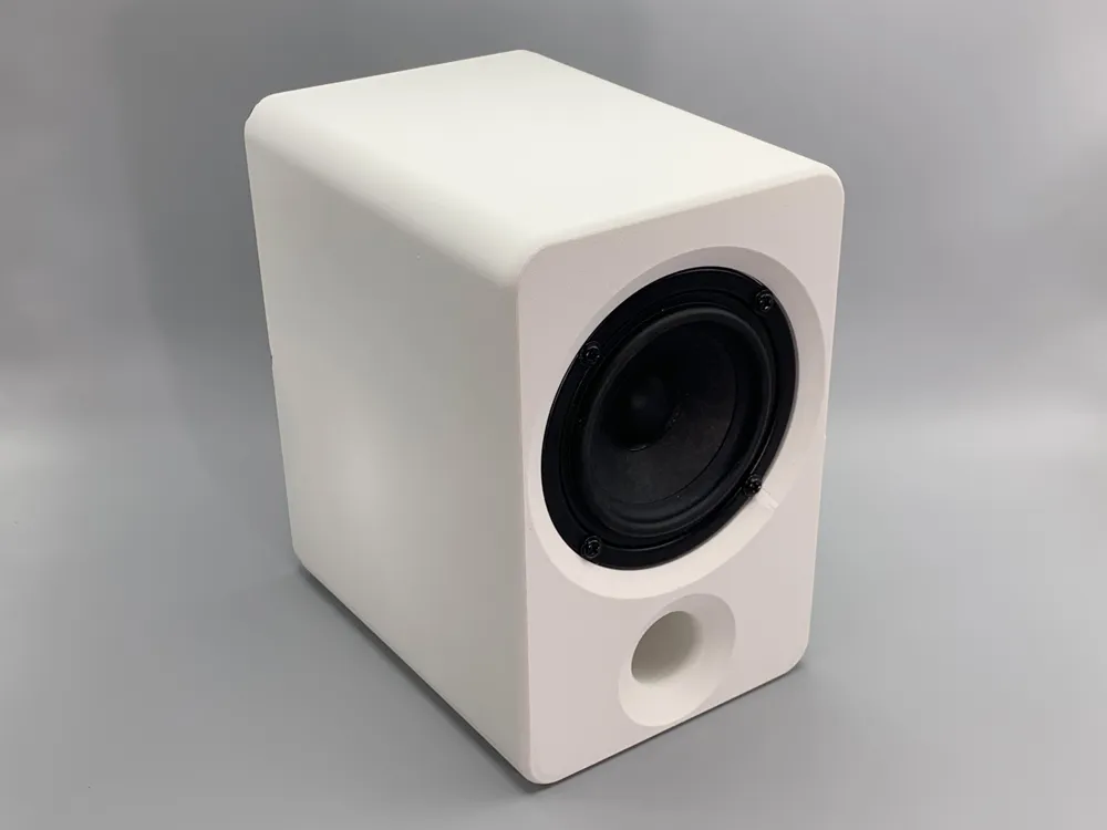 3D Printed HIFI Speaker (3-inch Full-Range Speaker) - Free 3D Print ...