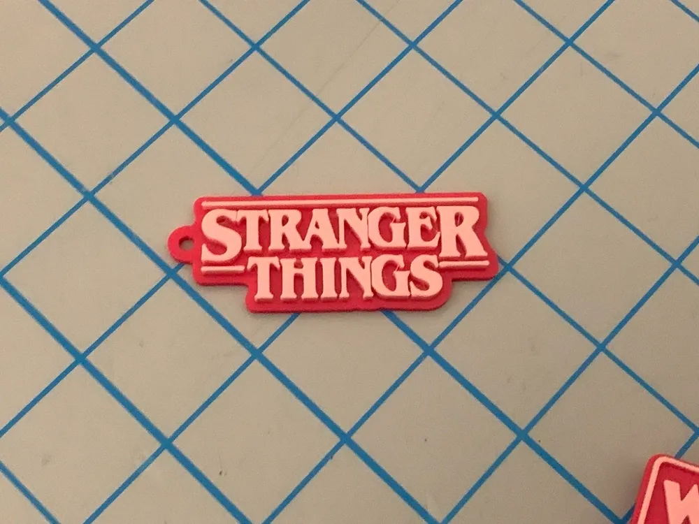 Stranger Things Keychain - Color Swap by Lilac Rage - MakerWorld