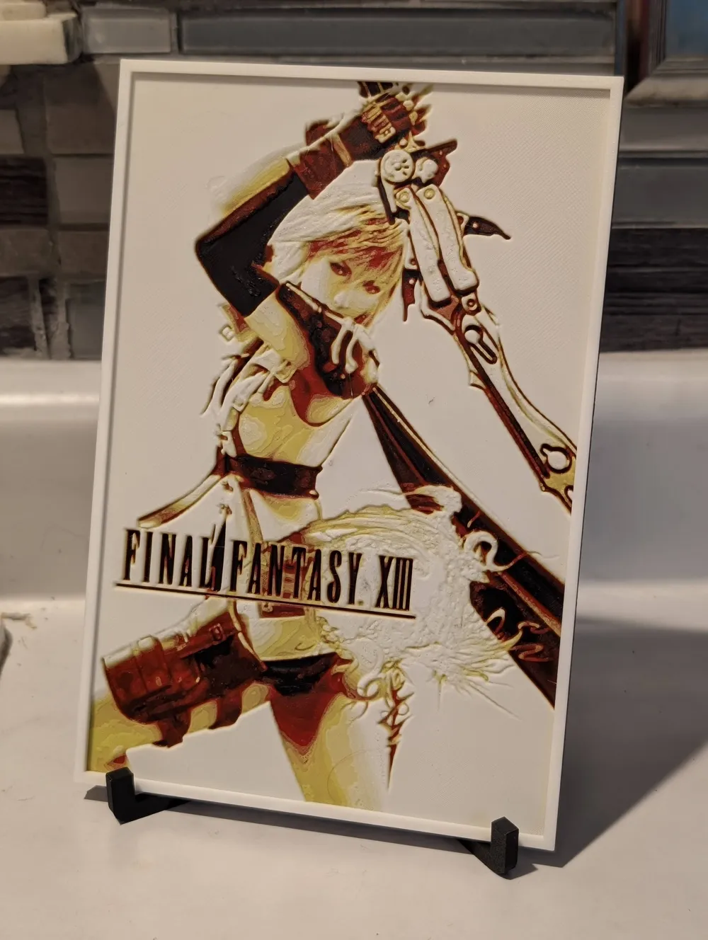 Final Fantasy XIII (13) Cover Art Poster by Serics MakerWorld: Download ...