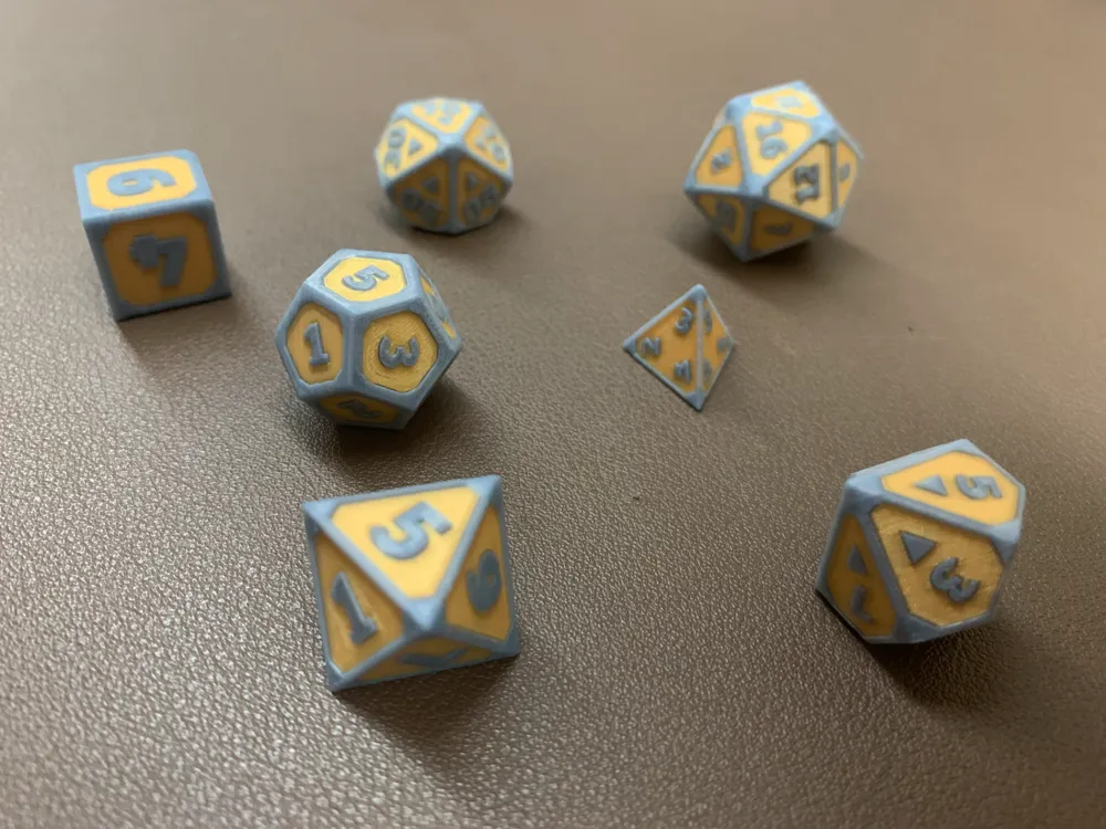 DADI DI DUNGEONS & DRAGONS by lucky_garages - MakerWorld