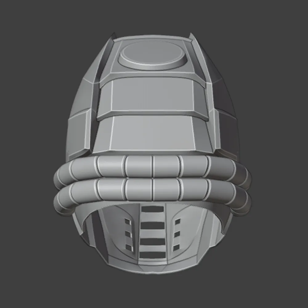 Lin Kuei Cyborg helmet from Mortal Kombat by ShQ@r.Ok MakerWorld ...