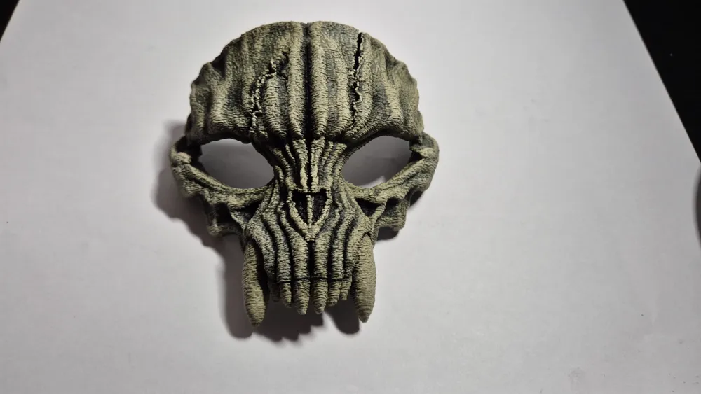 Skull Mask by ONI.FORGE MakerWorld: Download Free 3D Models