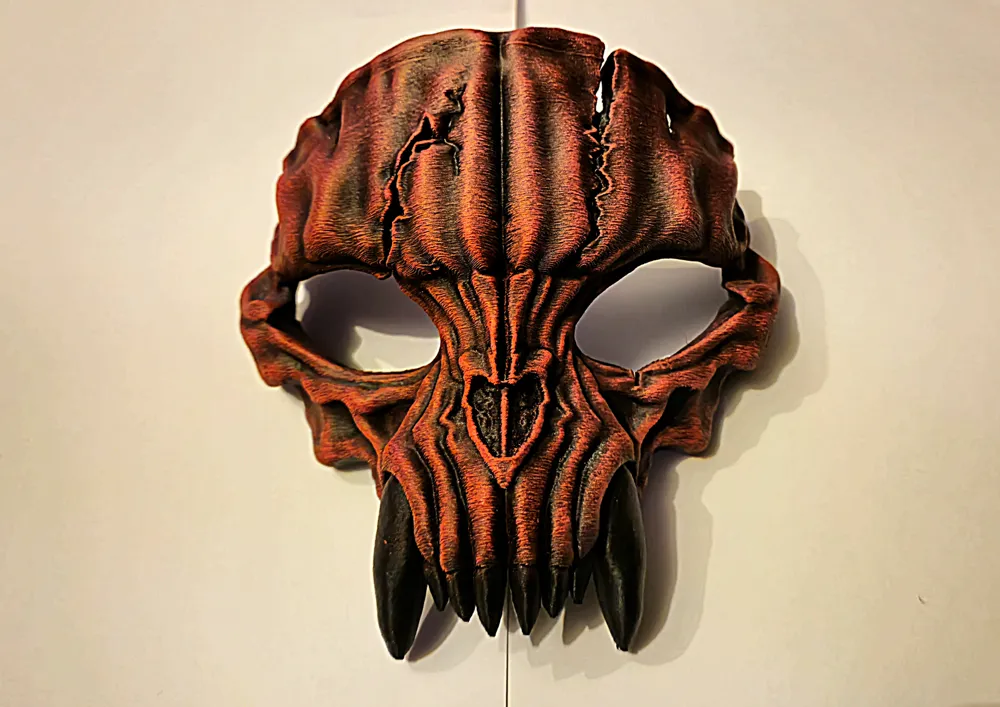 Skull Mask by ONI.FORGE MakerWorld: Download Free 3D Models