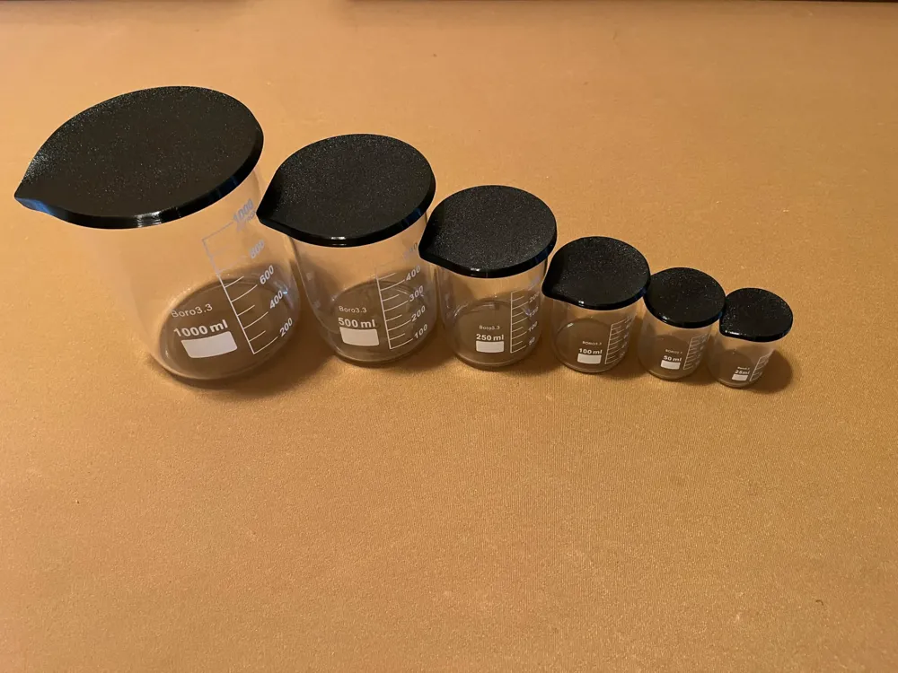 500mL Beaker Lid by Brighton's 3D Forge - MakerWorld