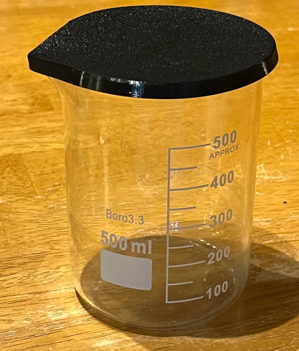 500mL Beaker Lid by Brighton's 3D Forge - MakerWorld