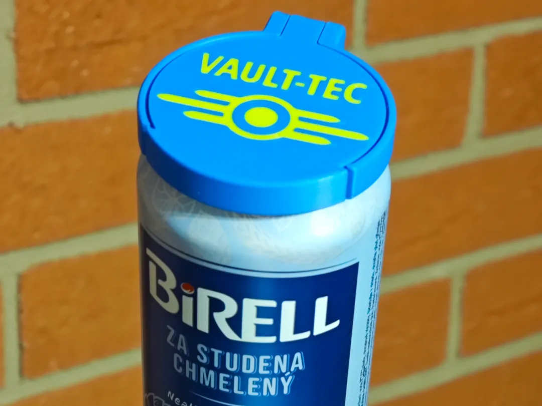 Fallout VAULT-TEC can lid print in Place - Free 3D Print Model - MakerWorld