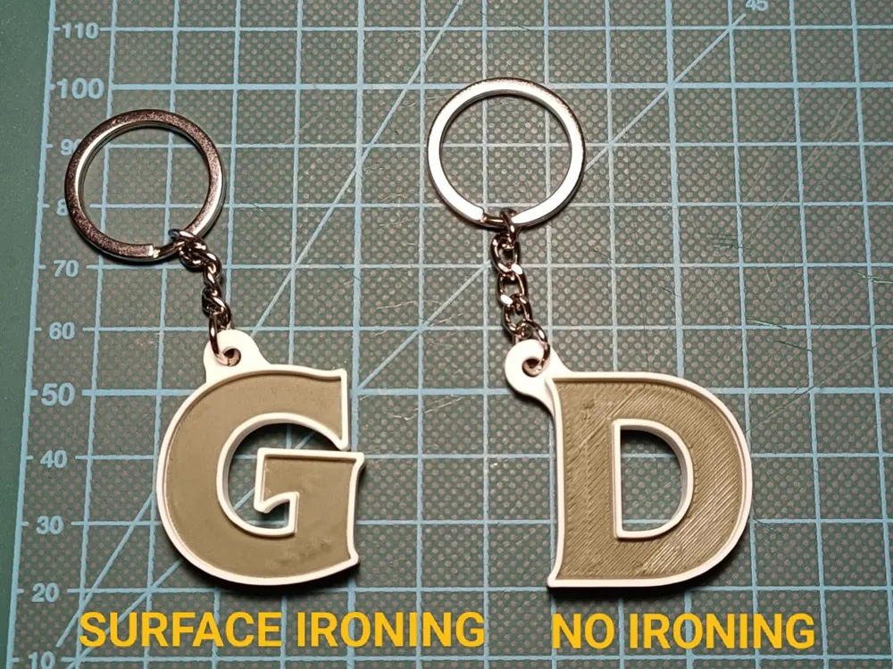 Alphabet letters keychain collection - All in one profile - Free 3D ...