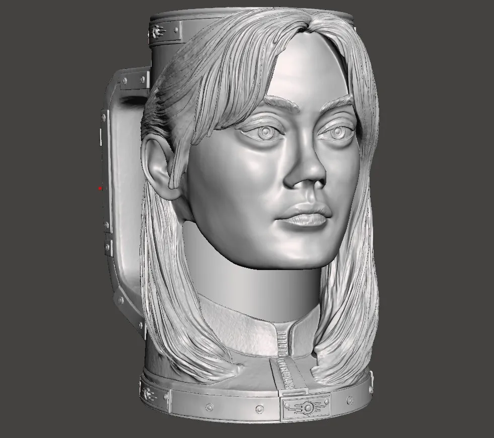 Lucy (Fallout) - Can Holder / Beer mug - Free 3D Print Model - MakerWorld