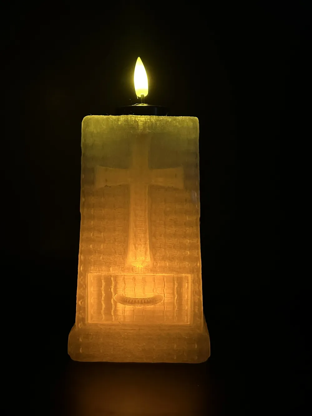 Light of the Cross Keepsake Candleholder - Free 3D Print Model - MakerWorld
