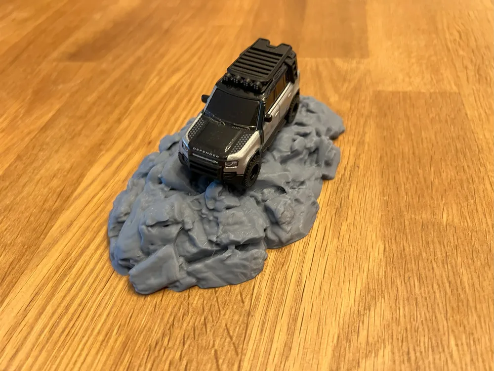 ROCK Terrain for your Hotwheel matchbox majorette - Free 3D Print Model ...