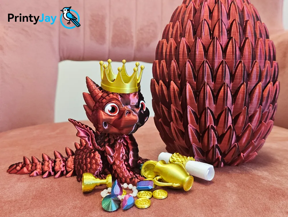 Hatch Your Legend -The Red Dragon has Arrived! by Printyjay MakerWorld ...