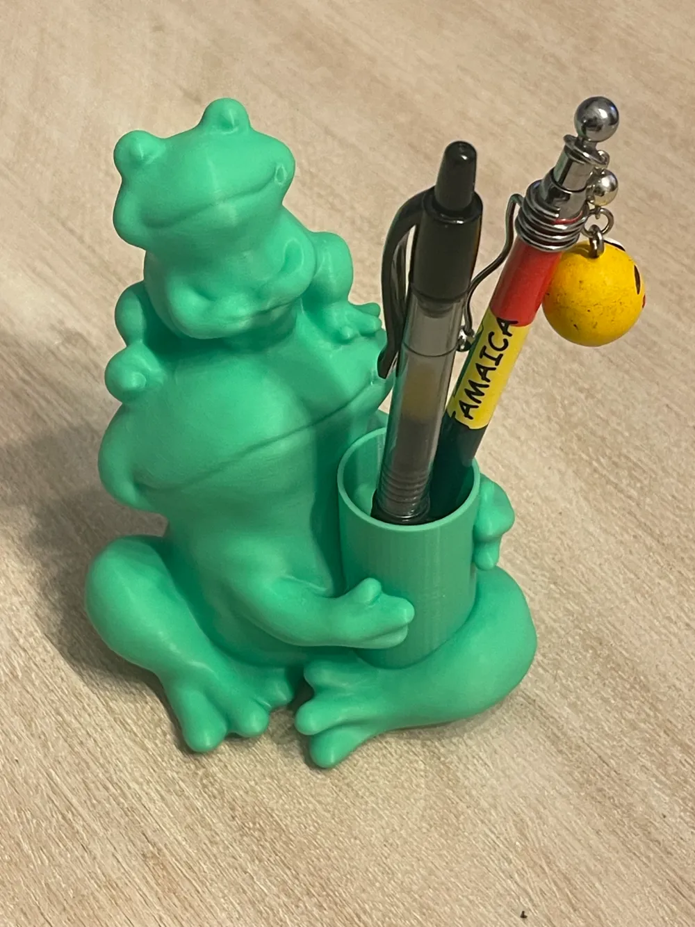 Frog Holder (with and without printed container) by ShapeShift 3D ...