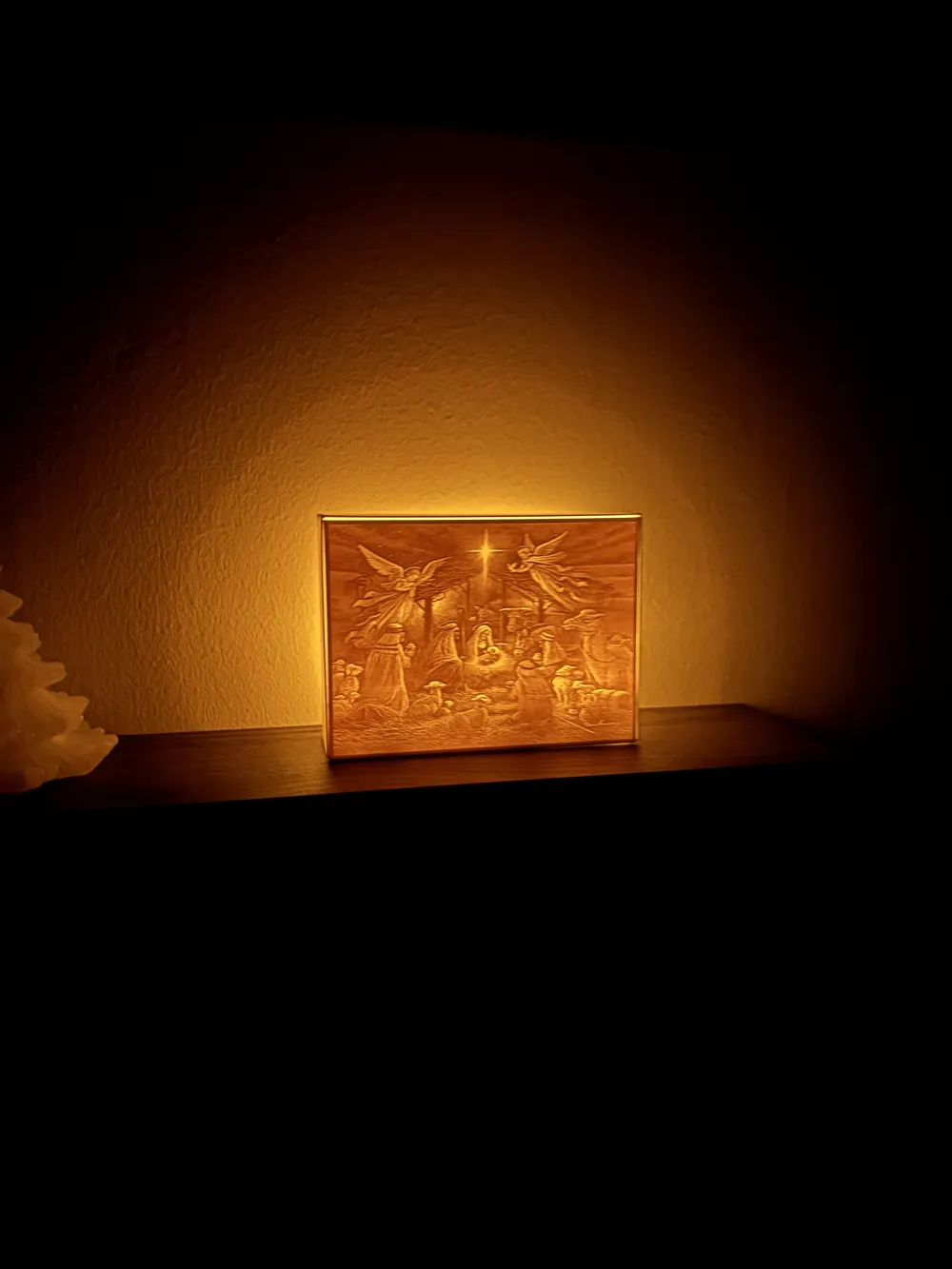 Christmas Nativity Lithophane Lamp - Modelo de impresión 3D gratuito ...
