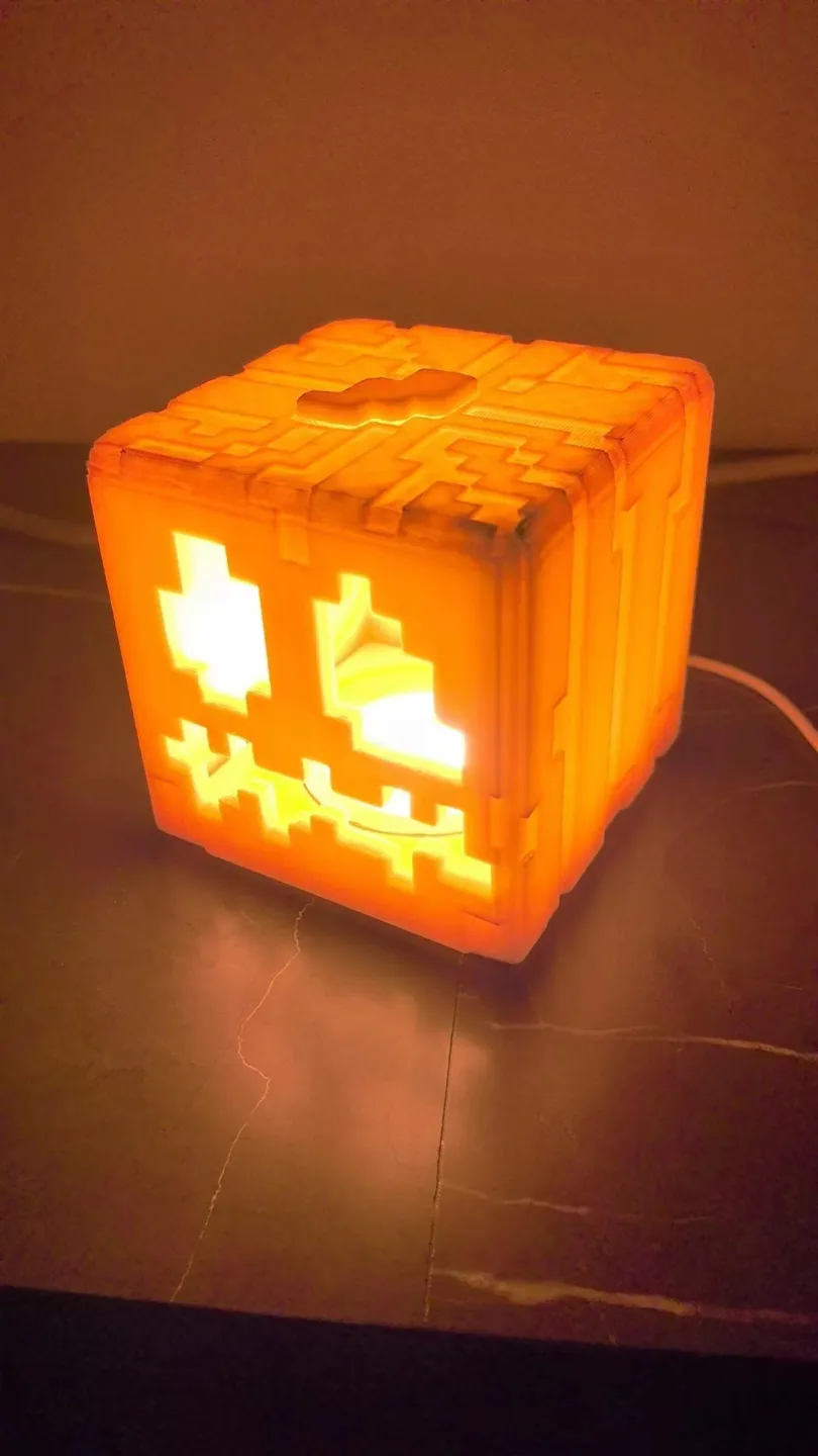 MC Pumpkin Lamp by 黄金体验 - MakerWorld