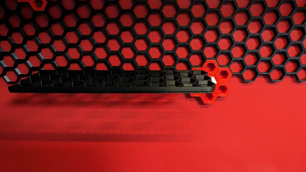 Honeycomb Storage Wall (HSW) 3x12cell Continuous Shelf Remixed by ...