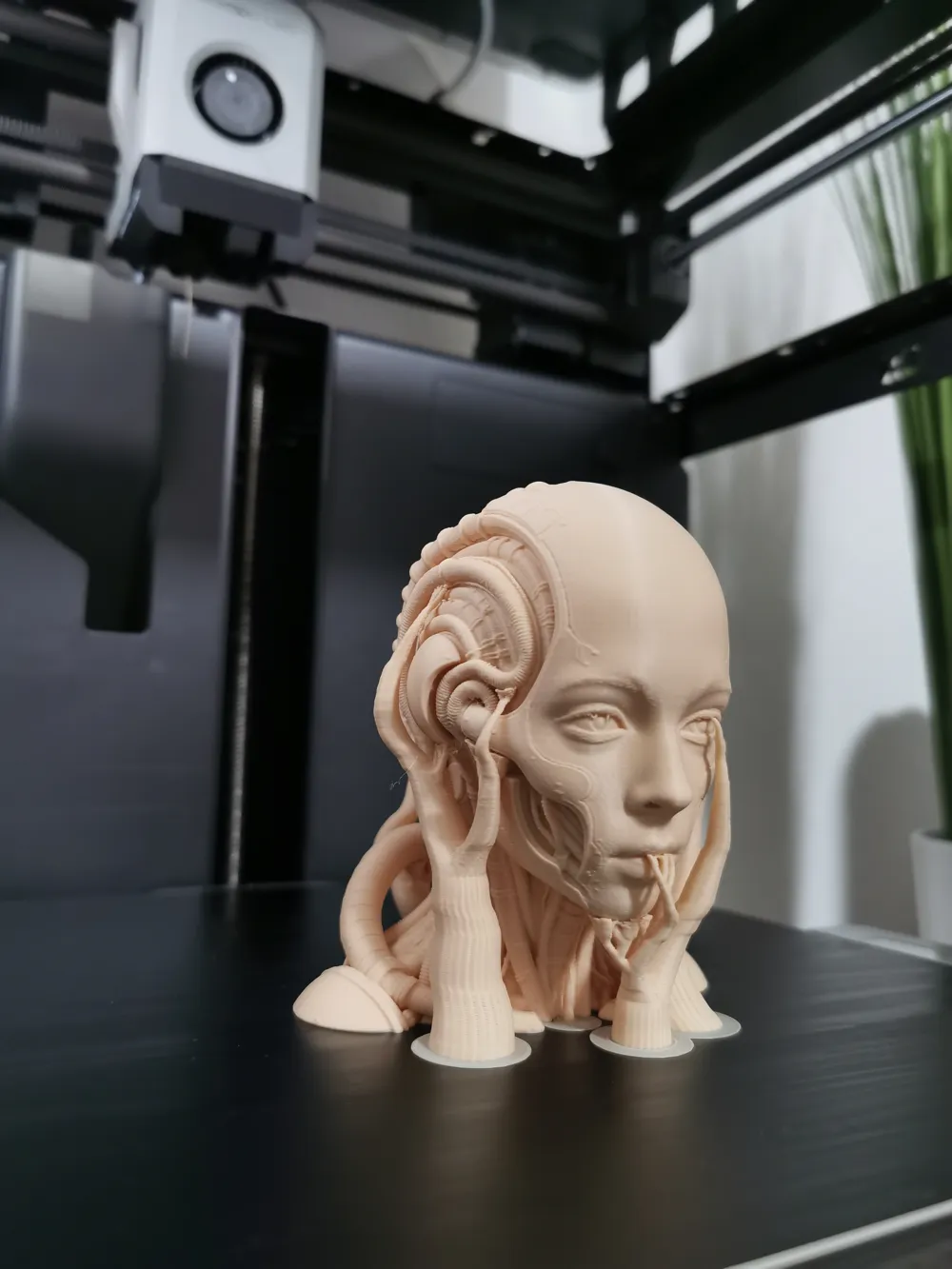 Cyborg Girl x1 - Free 3D Print Model - MakerWorld