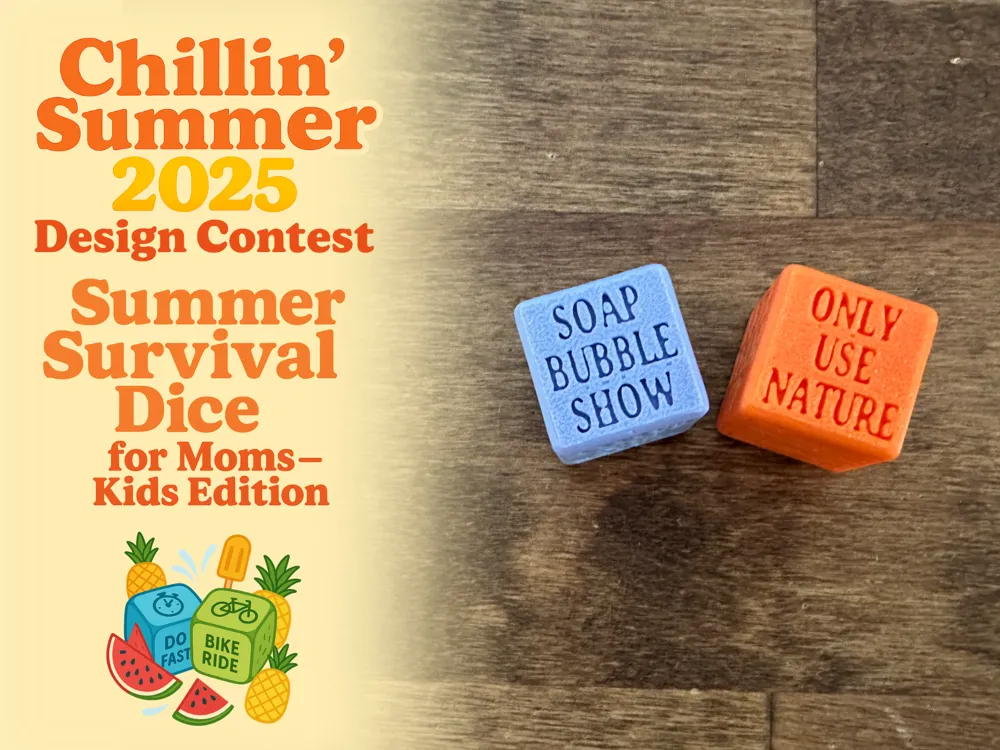 Summer Survival Dice – Kids Edition (for Moms) by Smoke&BaconMediaLLC ...
