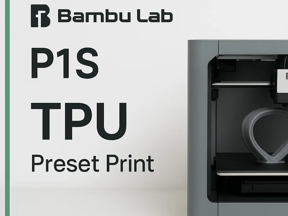 Bambu Lab P1S - TPU print profile - Free 3D Print Model - MakerWorld