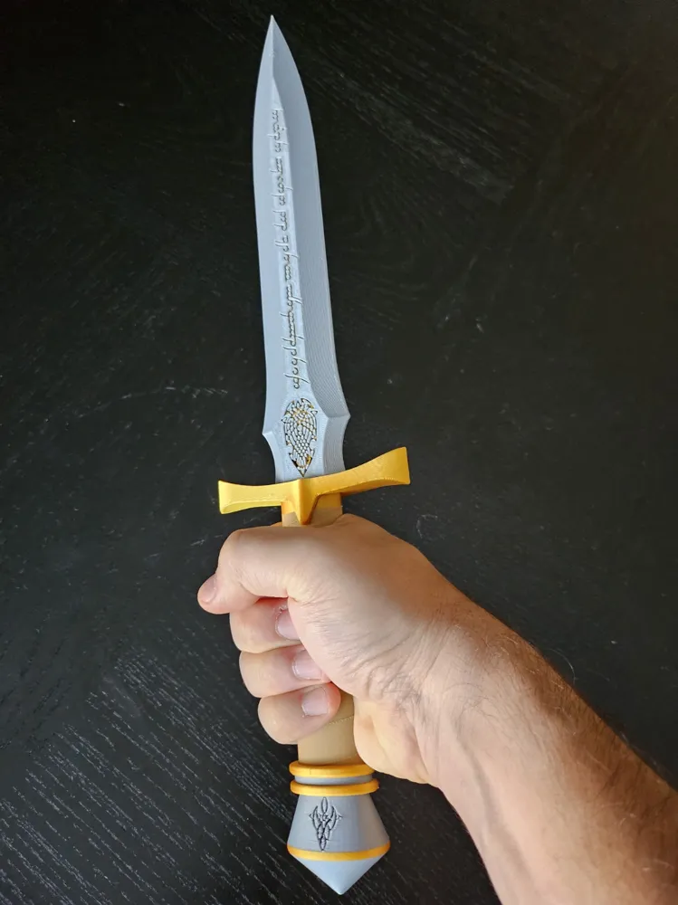 Elven Dagger by Thibault01 MakerWorld: Download Free 3D Models