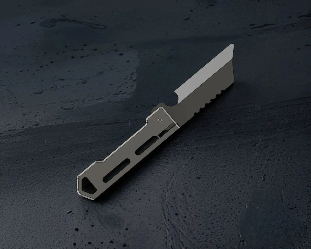 Folding Keychain Knife by FileForge - MakerWorld