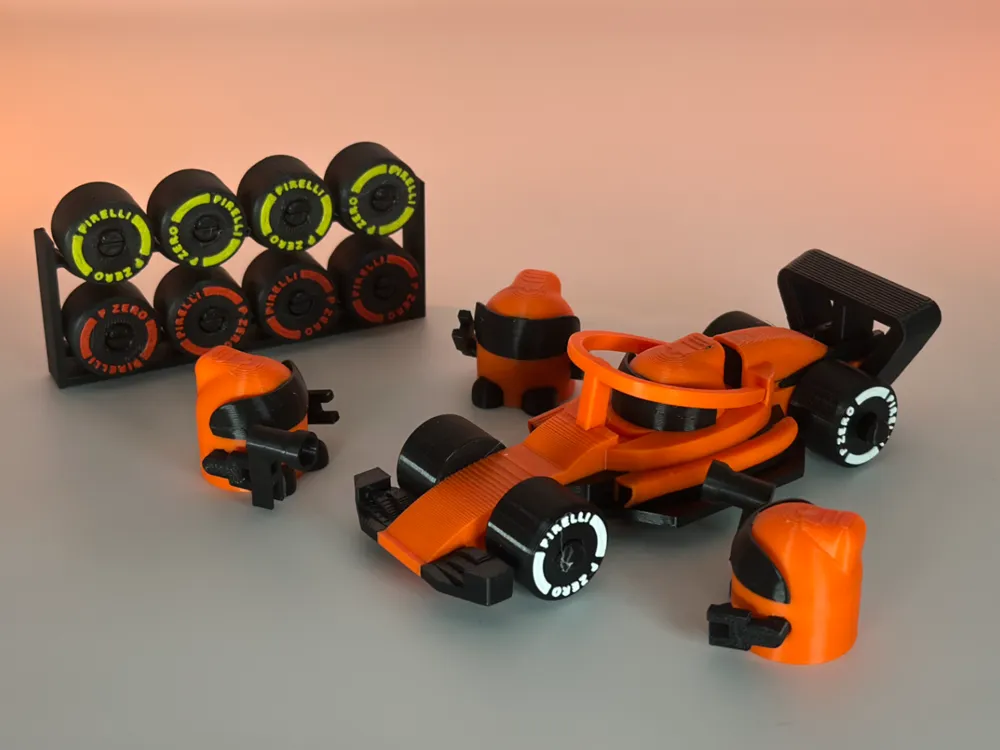 F1 Pit stop kit - Free 3D Print Model - MakerWorld