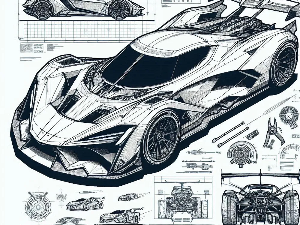 Sport Car Concept 2 - Free 3D Print Model - MakerWorld