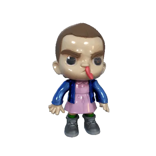 Figura 3d Eleven Stranger Things Netflix TV Show - Free 3D Print Model ...