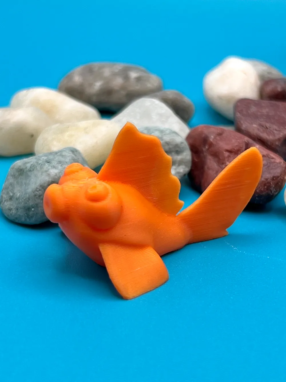 Mini Big Eyed Goldfish - Free 3D Print Model - MakerWorld