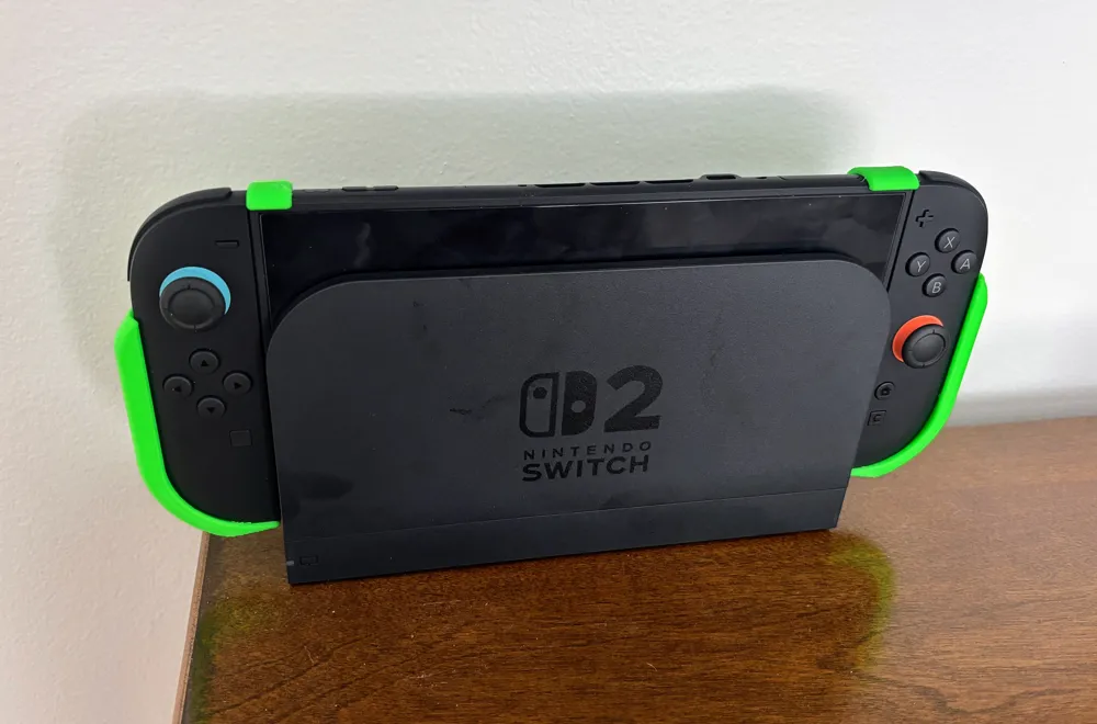 Nintendo Switch 2 Dockable Grip or Shell Case - Free 3D Print Model ...