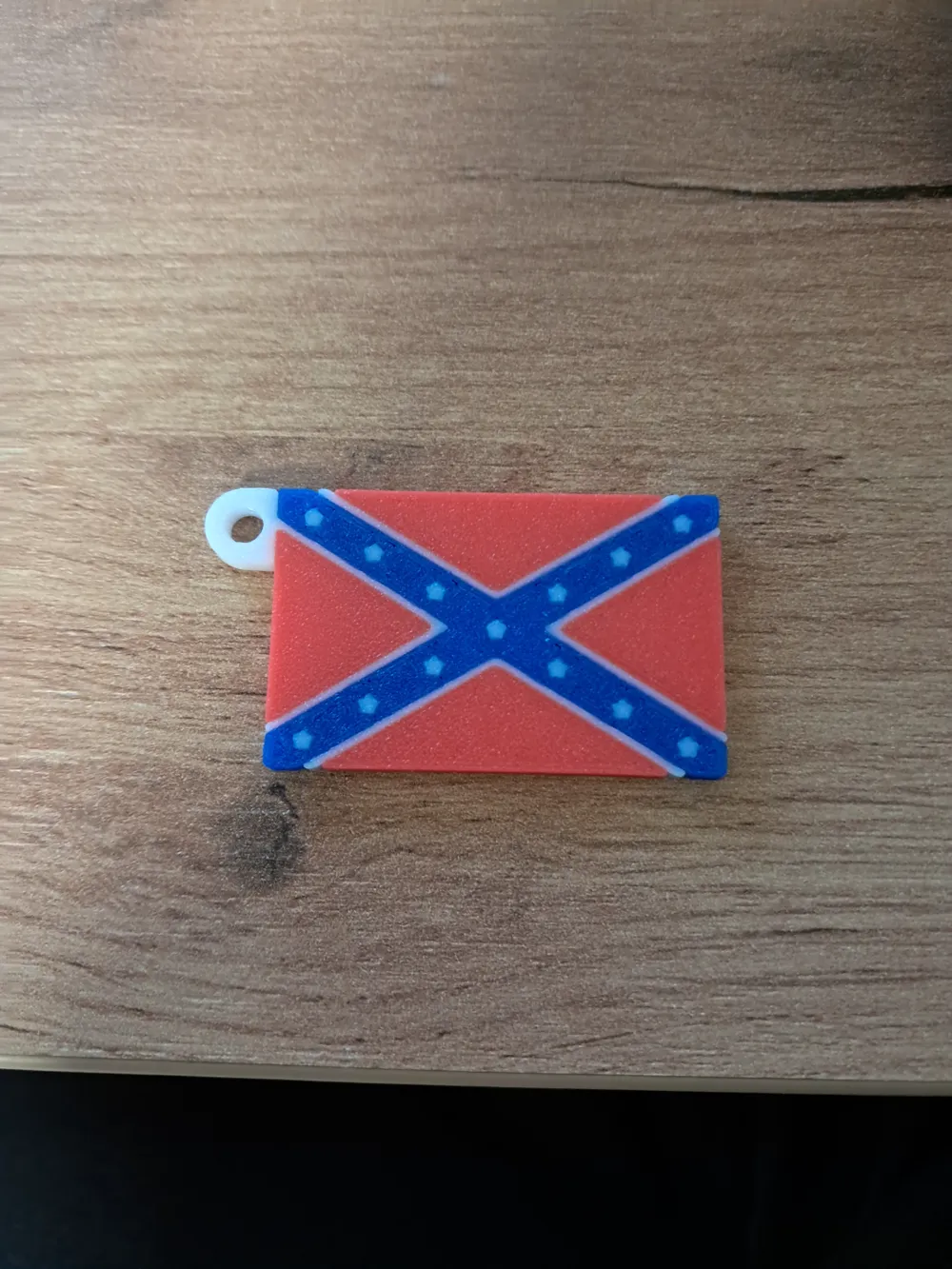 Confederate Flag Keychain by RichterMich - MakerWorld