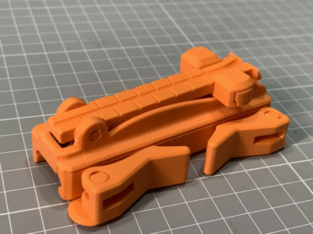 Kar98 Style Mechanical Ladder Sight for NERF - Free 3D Print Model ...