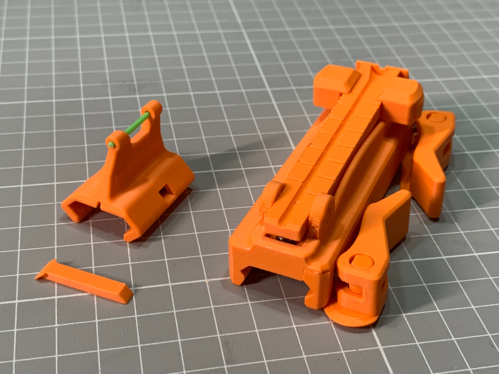 Kar98 Style Mechanical Ladder Sight for NERF by AdiCrafts MakerWorld ...