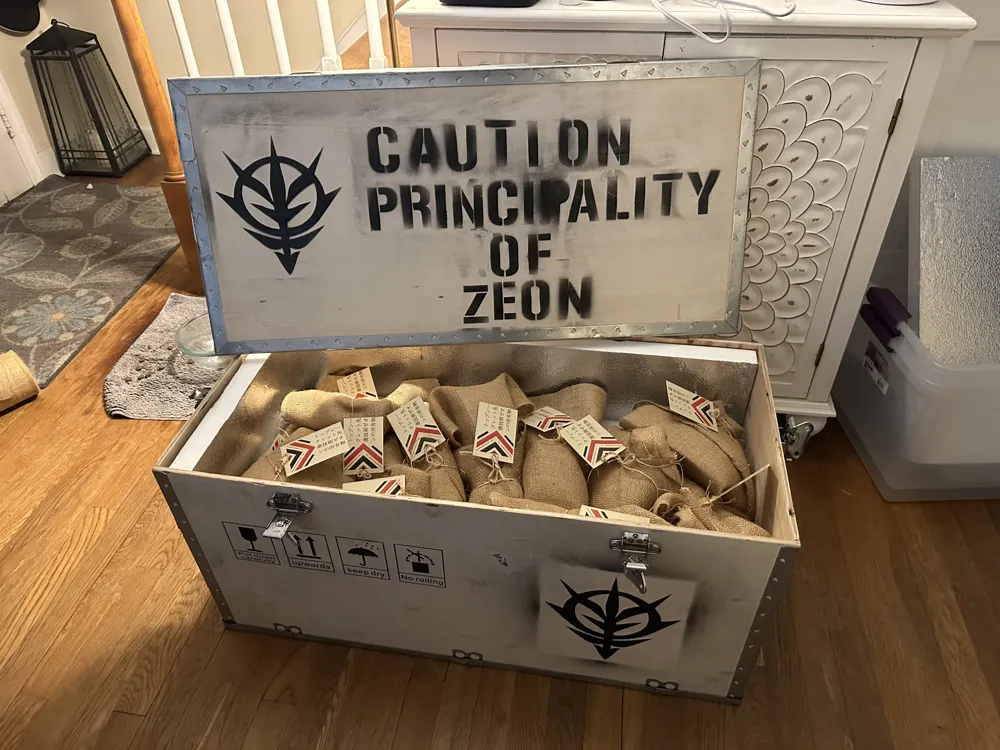 Zeon Symbol Stencil Remixed by DraxDMakerWorld: Download Free 3D Models