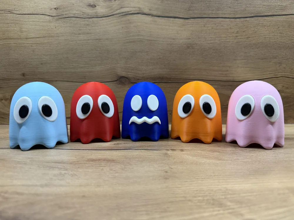 Fantome Pac-Man multipart NO AMS by mika MakerWorld: Download Free 3D ...