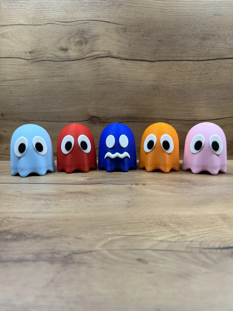 Fantome Pac-Man multipart NO AMS by mika MakerWorld: Download Free 3D ...