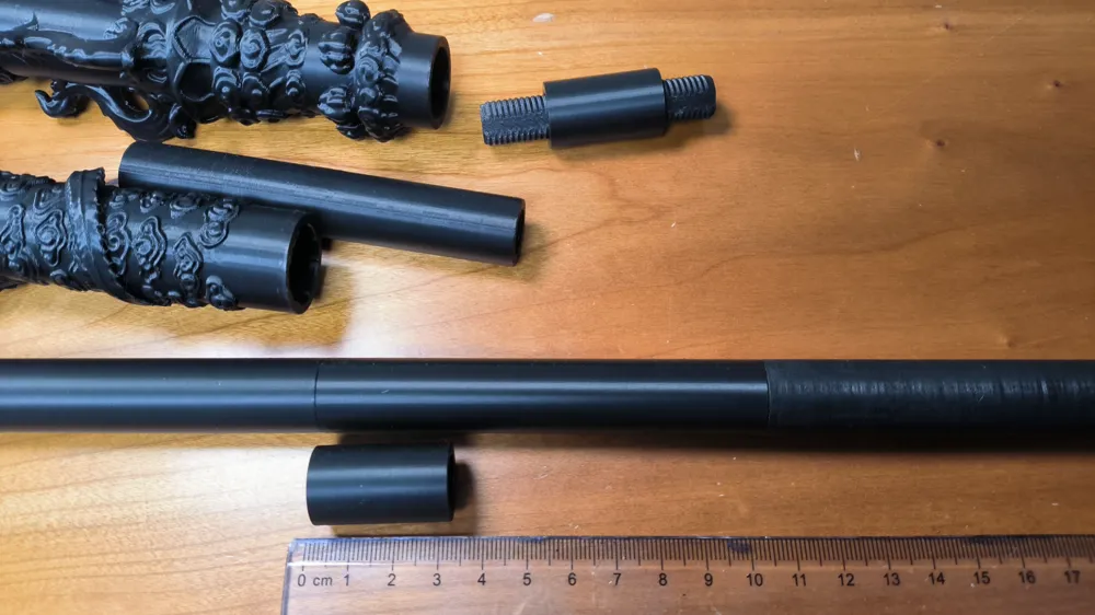 WuKong's Extendable Staff Handle for Articulated Ruyi Jingu Bang ...