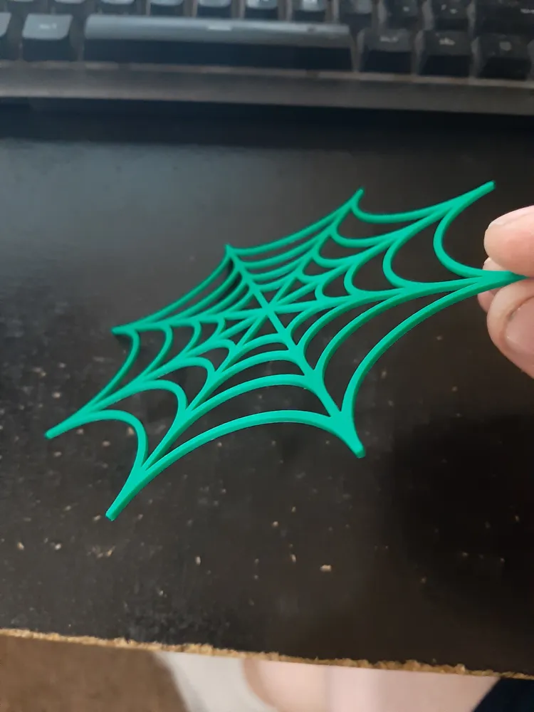Spider Web Stencil by Games and Songs MakerWorld: Download Free 3D Models