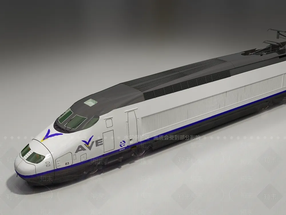 New high-speed train - Free 3D Print Model - MakerWorld