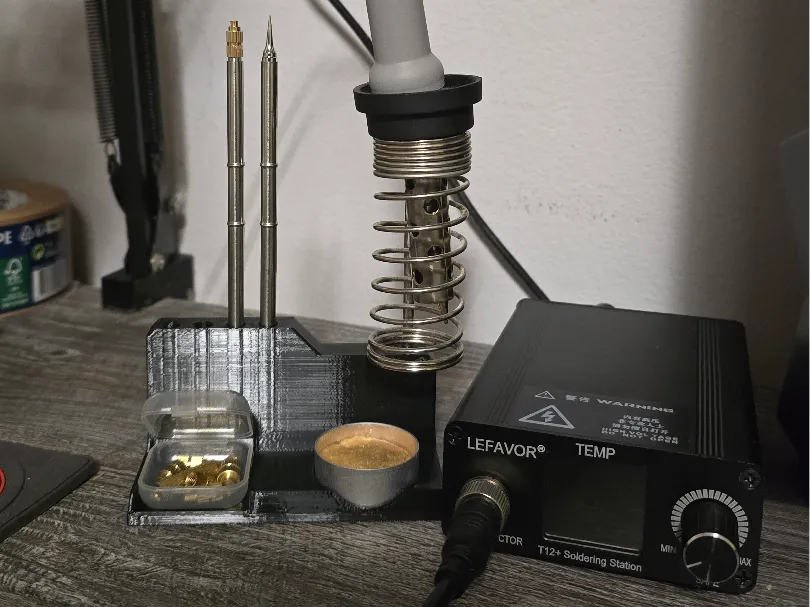 T12 Soldering Stand by Kristl3D MakerWorld: Download Free 3D Models