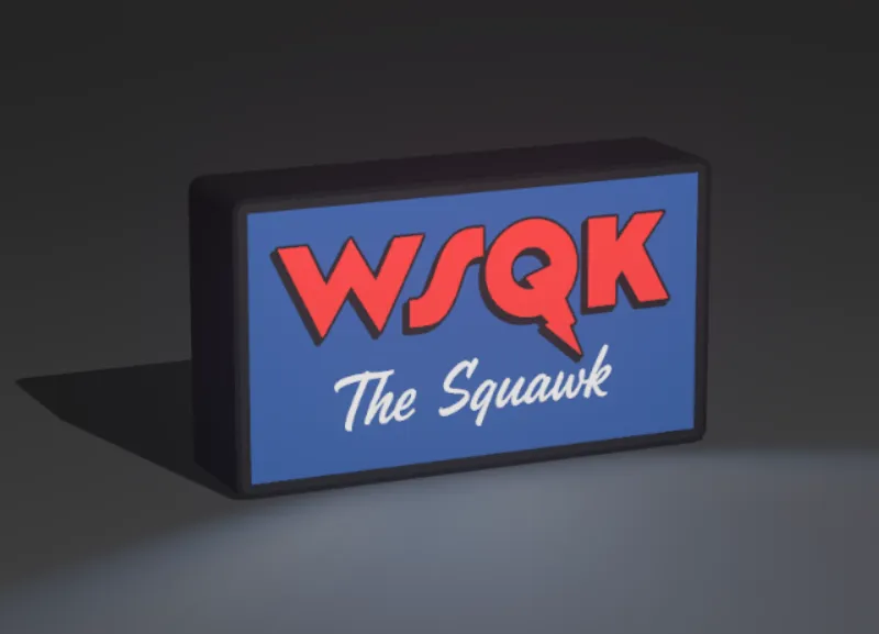 Stranger Things The sqawk Radio Lightbox - Free 3D Print Model - MakerWorld