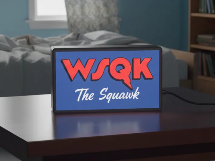 Stranger Things The sqawk Radio Lightbox - Free 3D Print Model - MakerWorld