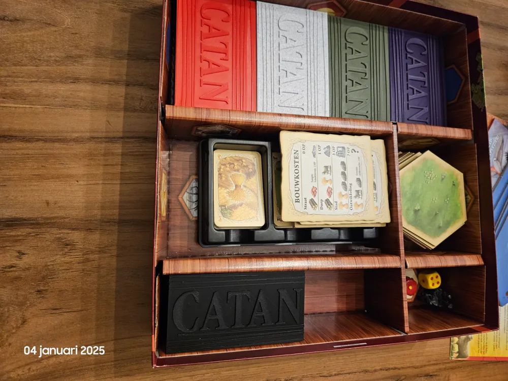 Catan Chest for Number Tiles by TriDForce - MakerWorld