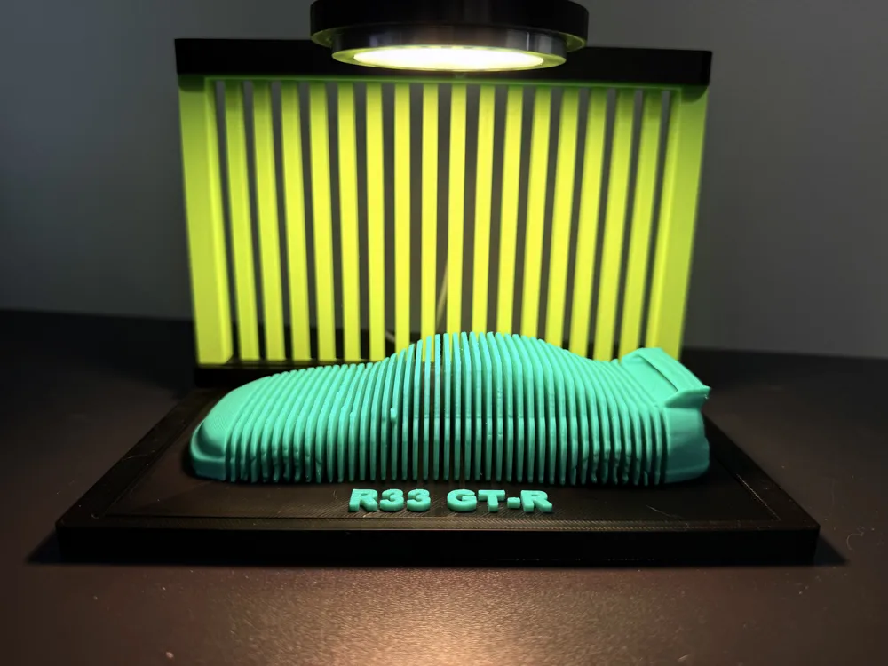 Nissan Skyline GT-R R33 - Layered Car model! - Free 3D Print Model ...
