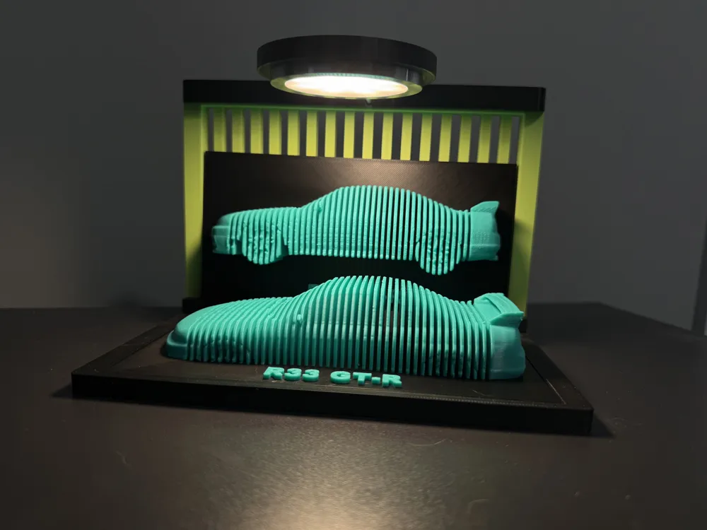 Nissan Skyline GT-R R33 - Layered Car model! by ShapeShift 3D Creations ...