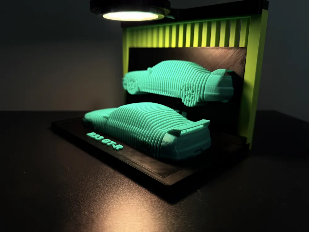 Nissan Skyline GT-R R33 - Layered Car model! - Free 3D Print Model ...