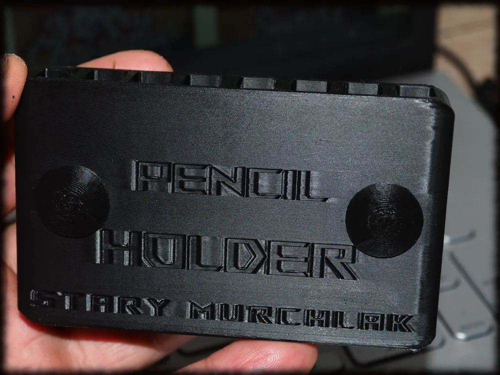 Pencil Pen Workshop Garage Wall Holder - Free 3D Print Model - MakerWorld